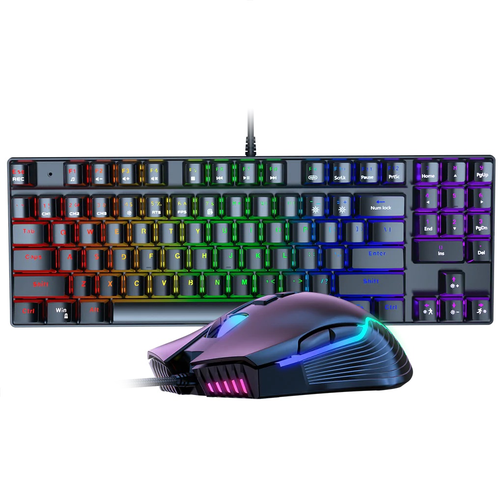 Onikuma - PAKET GAMING 2 IN 1 ONIKUMA HITAM G26 KEYBOARD GAMING + CW905 ...